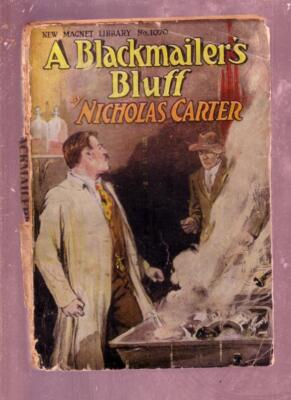 PULP: NEW MAGNET LIBRARY-#1070-BLACKMAILERS BLUFF-NICK CARTER FR | eBay