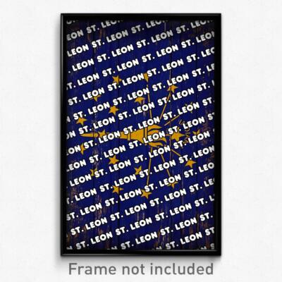 St. Leon Indiana Poster (IN City Souvenir 11x17 Town Print) | eBay