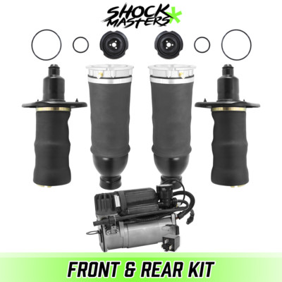 Front Rear Air Springs Compressor Kit for 01-05 Audi Allroad Quattro | eBay