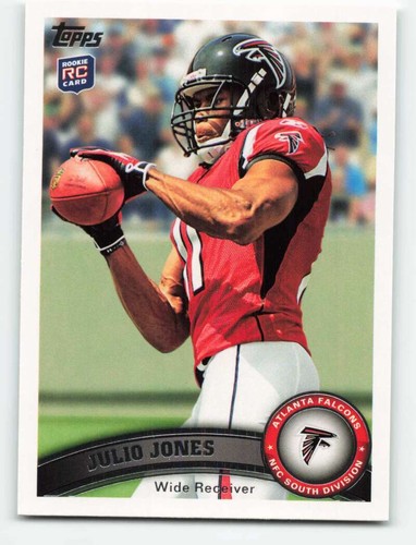 2011 Topps #350 Julio Jones NM-MT RC Rookie Falcons | eBay