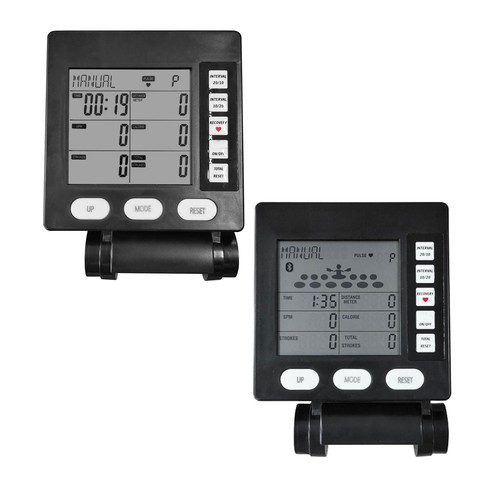 Multifunction Rowing Machine Monitor Screen Bluetooth App for Exercies ...