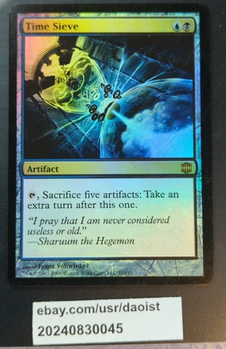 MTG Time Sieve Alara Reborn Rare FOIL Magic The Gathering LP | eBay