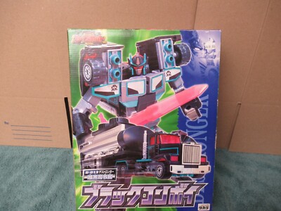 Transformers Car Robots Black Convoy complete Takara RID 2001 Scourge D ...