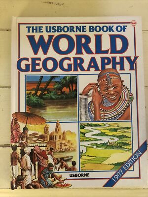 Usborne Book of World Geography: Jenny Tyler Hardcover 1997 Edition ...