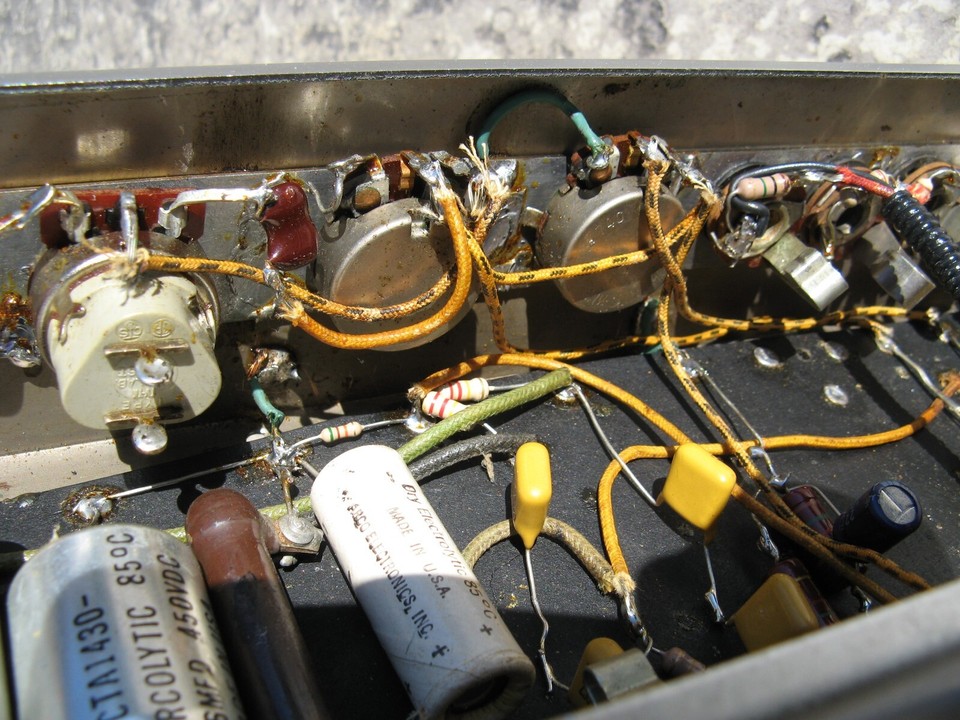 Vintage 1955 Fender Super Amp Tweed Guitar Amplifier Chassis Only | eBay