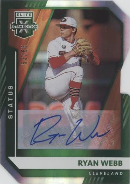 2021 Panini Elite Extra Edition - Ryan Webb #125 Status Signatures Die ...