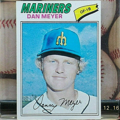 1977 TOPPS Baseball Card # 527 *** DAN MEYER *** Seattle Mariners | eBay