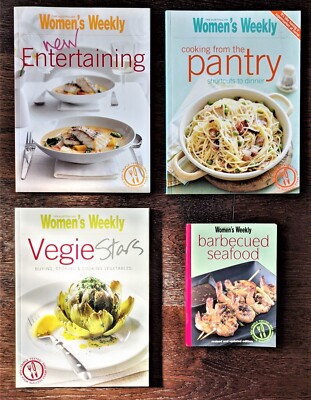 AUSTRALIAN WOMENS WEEKLY COOKBOOKS, 4 COOKBOOKS, AWW, LIKE NEW $4 EACH ...