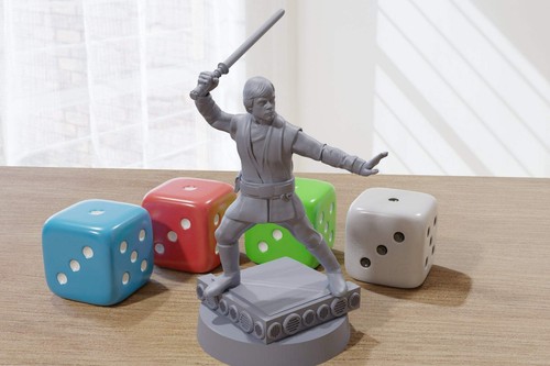 Luke - Hero Pose - Star Wars Legion 35mm Proxy Miniature for Tabletop ...