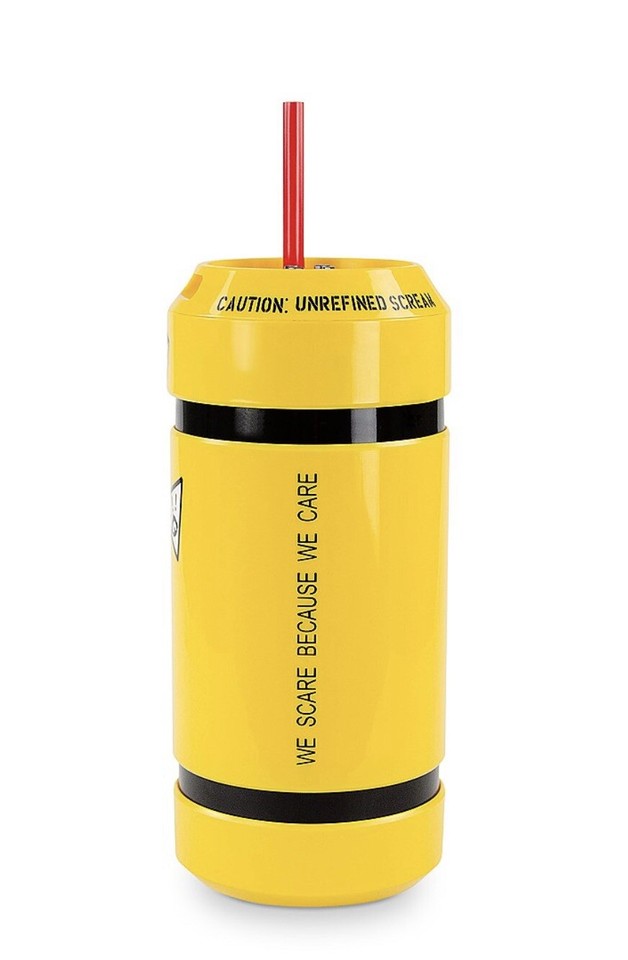 Disney Parks Monsters Inc Scream Canister Water Drink Bottle Sound ...