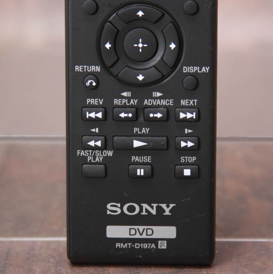 Sony Genuine RMT-D197A DVD Remote Control OEM DVP-CX985V DVP-NS611H DVP ...