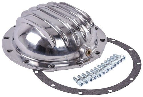 JEGS 62584 Cast Aluminum Differential Cover AMC 20 [Jeep Corporate] 12 ...