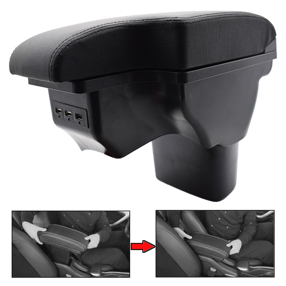 Center Armrest For Nissan Juke 2011 -2019 Console F15 Storage Box USB ...