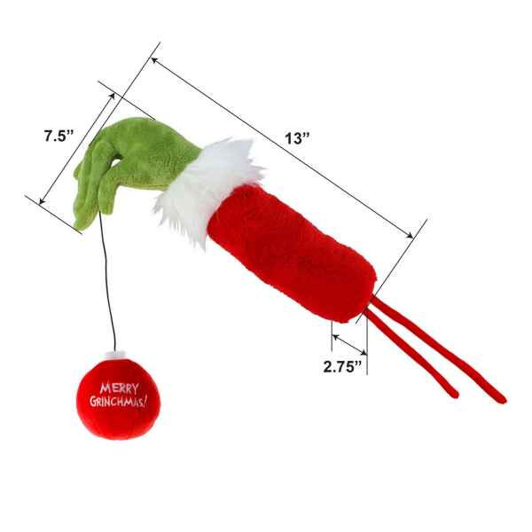 Grinch Stole Christmas Green Arm Tree Ornament Hugger Prop Hand Stick ...