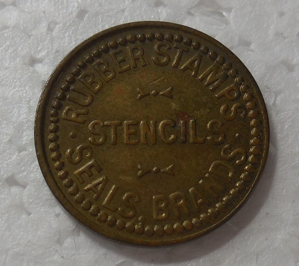 SAN FRANCISCO CALIFORNIA PATRICK & CO RUBBER STAMPS STENCILS SEALS ...