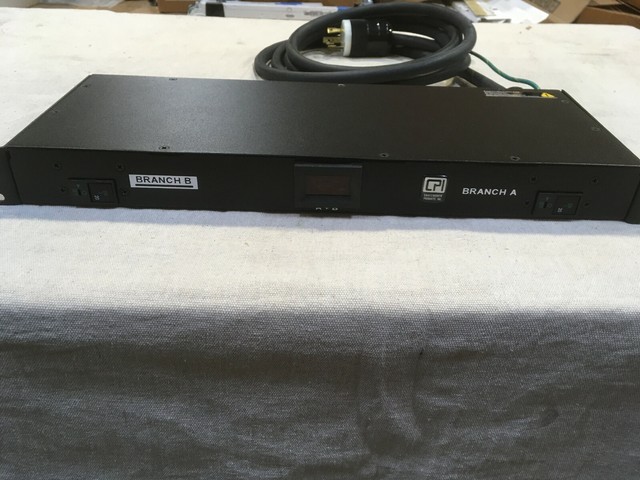 CPI Chatsworth 35693-212 Metered Horizontal Rack-mount PDU 2.9kw 110 ...