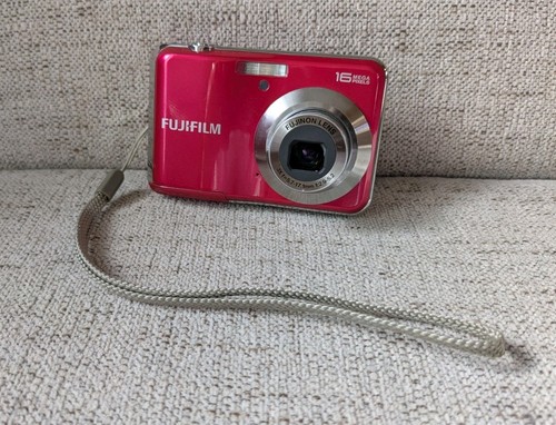 Pink Fujifilm Finepix AV250 16MP Compact Digital Camera Digicam. | eBay