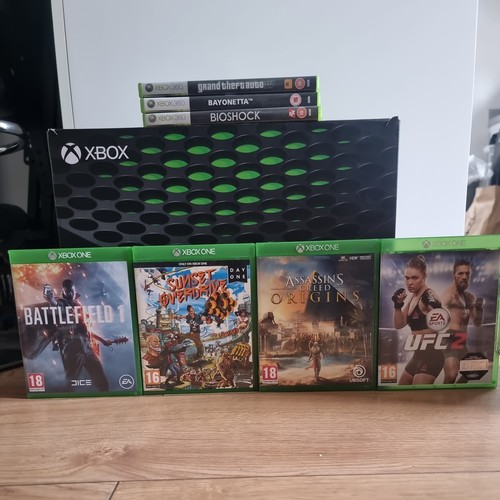 Microsoft Xbox Series x 1TB Black Console Boxed Comes with 7 Games.DOB ...