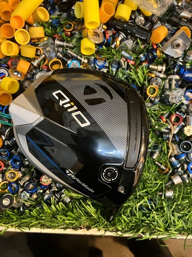 TaylorMade Qi10 V2 "DOT" PGA 8.0 Tour Issue Driver Head 41NLB001 Blue ...