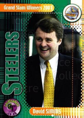 2000-01 UK British Elite Sheffield Steelers #26 David Simms | eBay