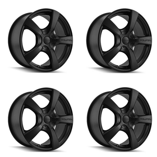 Set 4 18" Touren Tr9 18x8 Matte Black 5x4.5 5x120 Wheels 20mm Rims | eBay