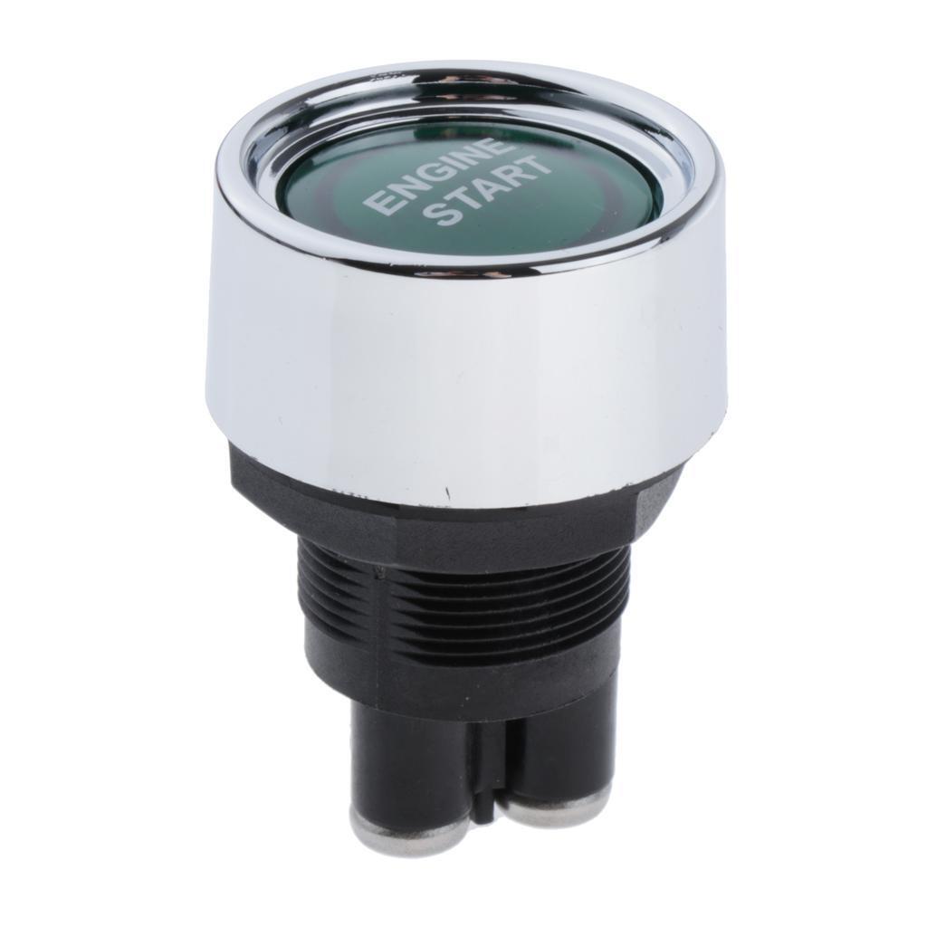 Pack of 1 Engine Start Push Button Ignition Switch DC 12V 50A for Car ...