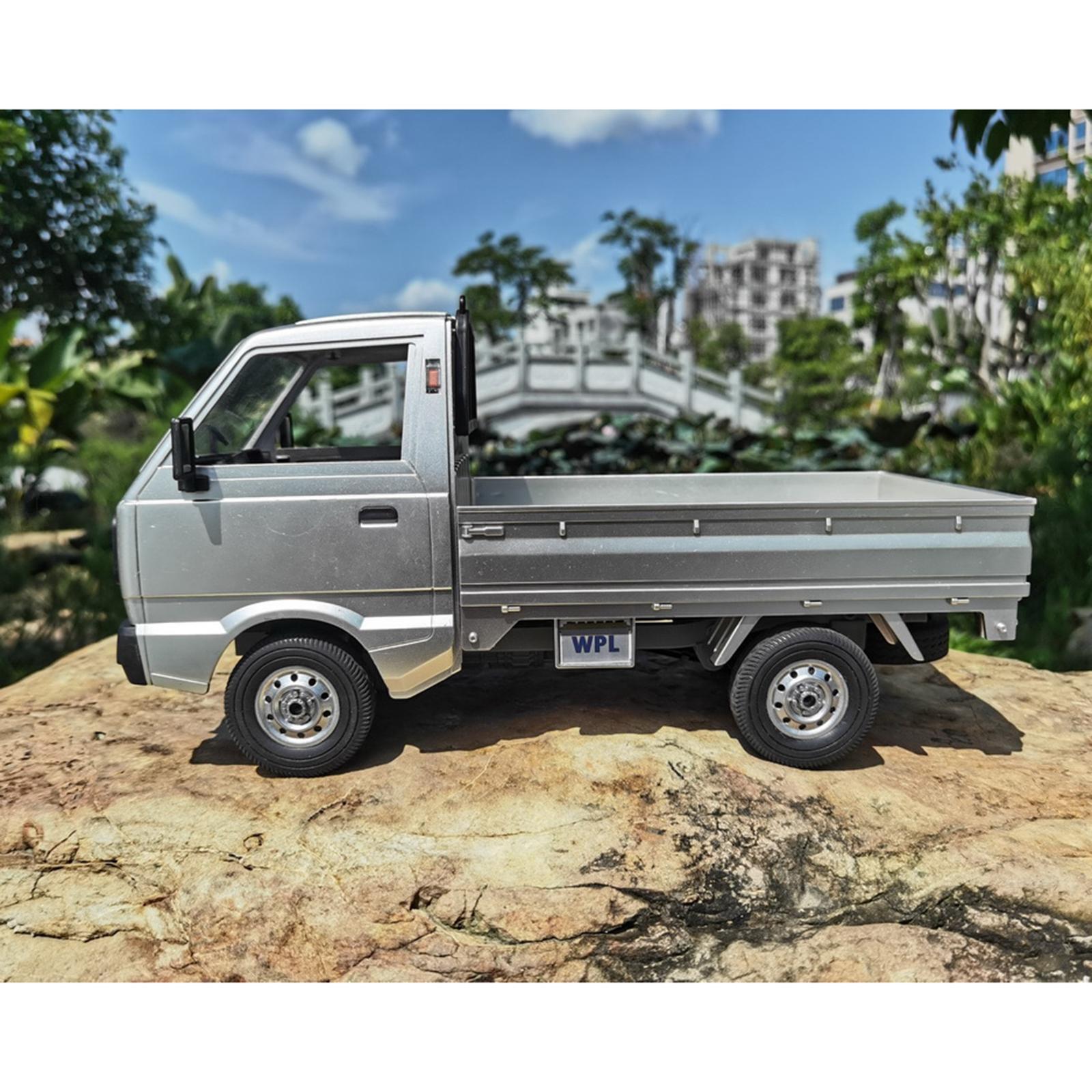 WPL D12 RC Truck 1/10 Scale Simulation Truck Brushed 260 Motor Climbing ...