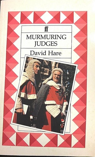 MURMURING JUDGES by David Hare - UNREAD Like New // Faber & Faber ppbk ...