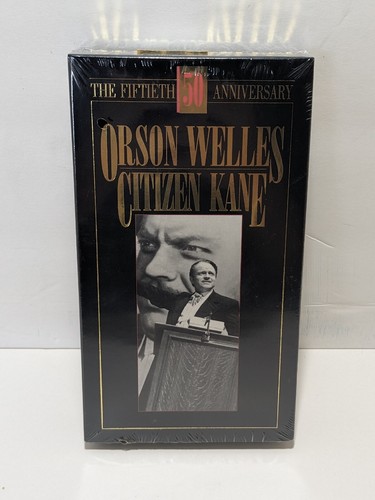 Citizen Kane (VHS, 50th Anniversary Edition) Orson Welles Factory ...