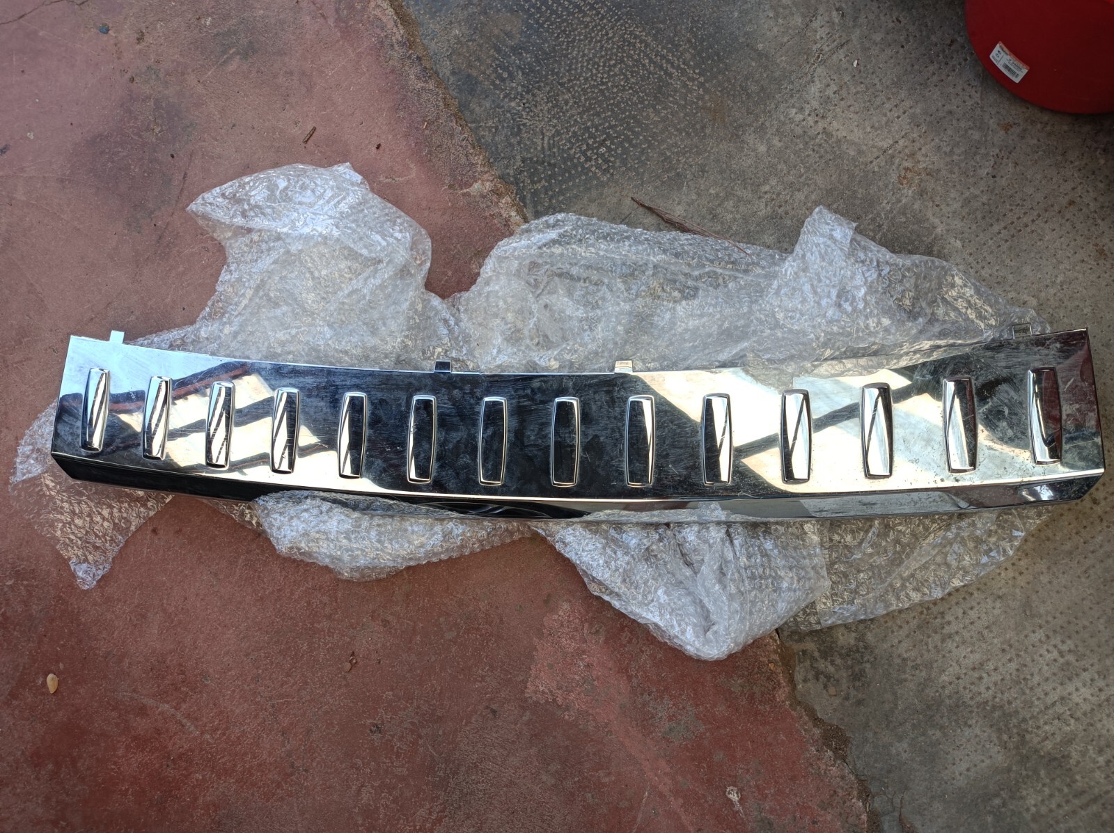 Chrome Rear Bumper Step Plate 1668852174 For Mercedes W166 ML250 ML350 ...