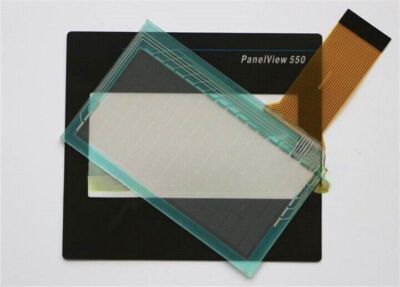 1PCS NEW IN BOX PanelView 550 Touch Screen Glass+Protective film 2711 ...