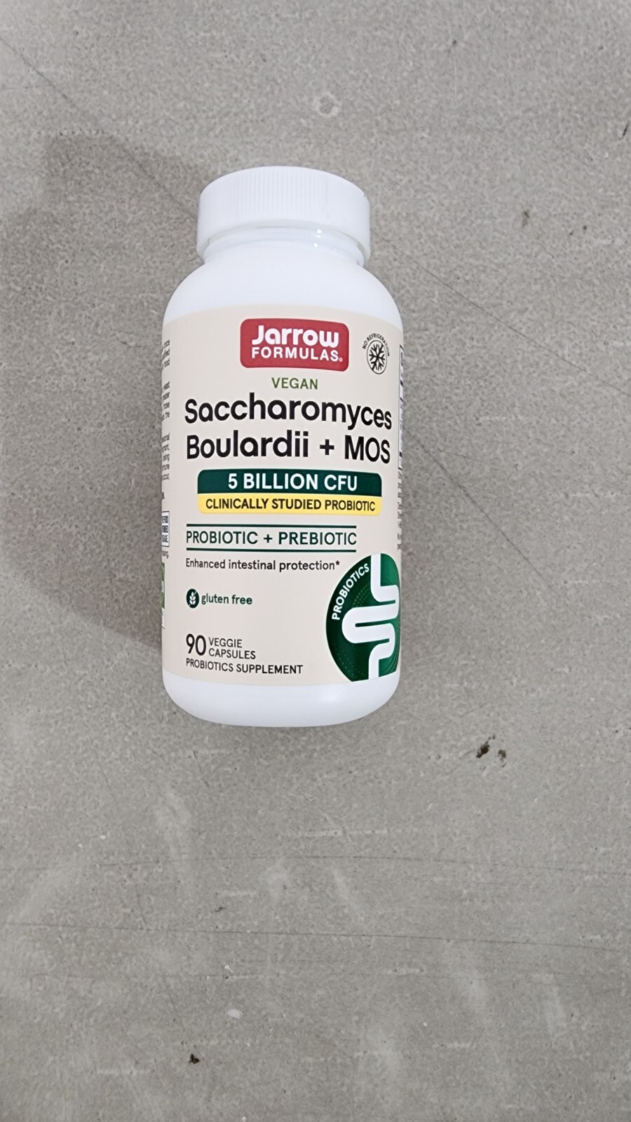 Jarrow Formulas Sacharomyces Boulardii & MOS Probiotic - 90 Capsules ...