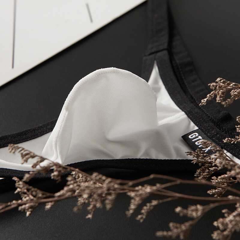 Men's Pouch Thong Underwear Elastic G-string Swimwear Micro Bikini T ...