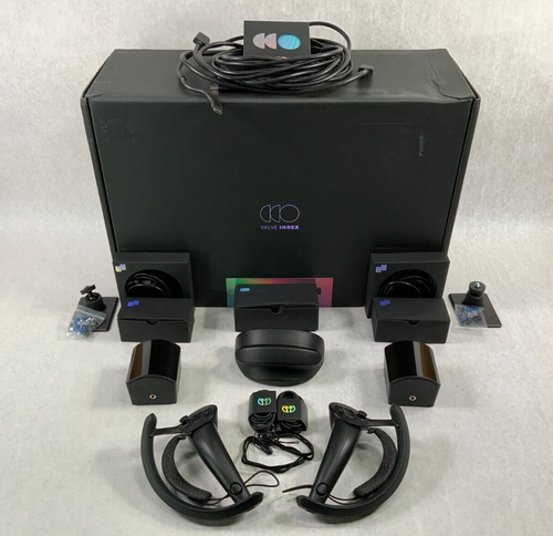 VALVE INDEX VR Accessories; SteamVR 2.0 Bases, Controllers, Tether ...
