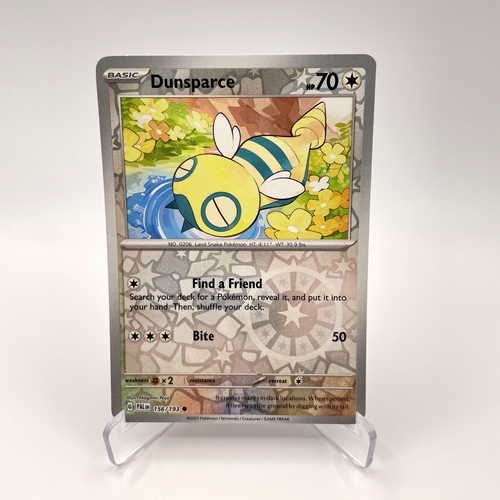 Dunsparce 156/193 Scarlet & Violet Paldea Evolved Pokemon card NM/M ...