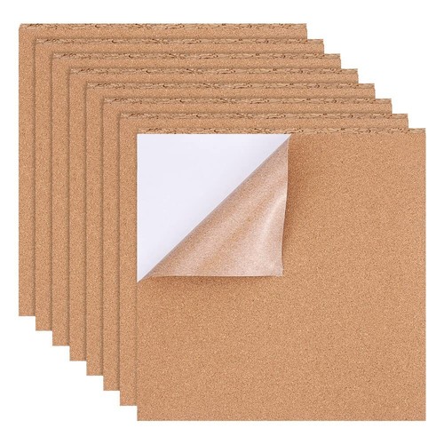 12 Pack Self-Adhesive Cork Sheets(1Mm Thick) Cork Tiles Cork Mat 12X12 Inch with | eBay