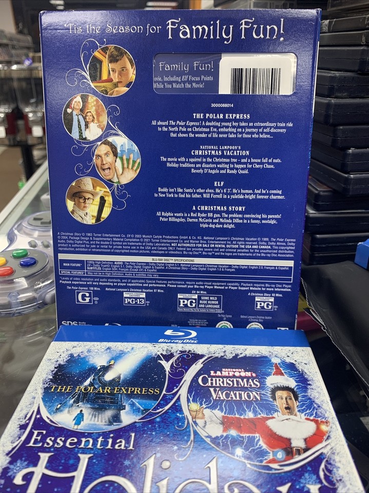 ESSENTIAL HOLIDAY COLLECTION 4 movies BLU RAY NEW-With slipcover sleeve ...