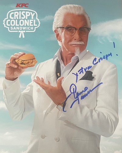 George Hamilton KFC Colonel Sanders Original Autographed 8X10 photo #13 ...