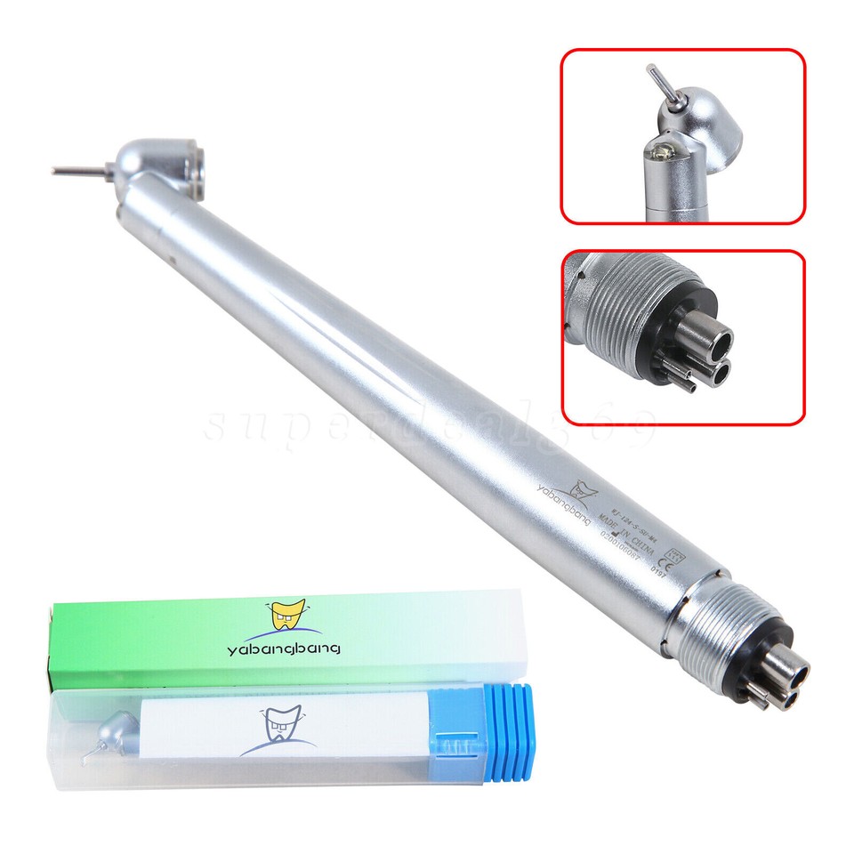 Dental PANA-MAX High Speed Handpiece 2/4Hole 45 Degree Handpiece /Fiber ...