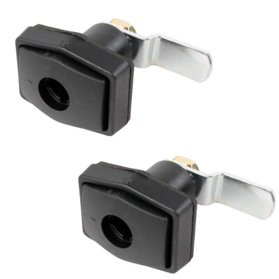 2x Zadi Push Lock Schloss Stauklappen max 35mm schwarz Bohrung Ø 24mm ...