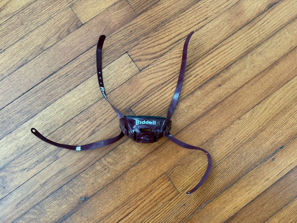 Riddell SpeedFlex Football Helmet Maroon Burgundy Ratchet Hard Cup ...