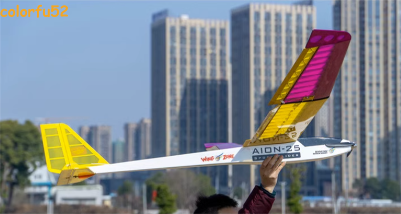 RC Plane F25 AION Glider Airplane Balsa Wood Model Aircraft Kit ...