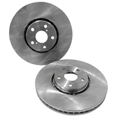 2 x Front Disc Brake Rotors for Lexus GS300 GRS190R V6 3.0L 3GR-FSE ...