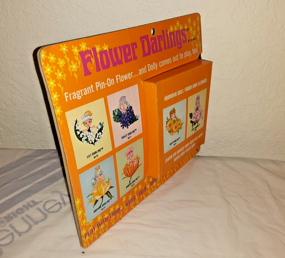 Hasbro Flower Darlings Pin Doll Violet #8571 Rare Vintage 1968 | eBay
