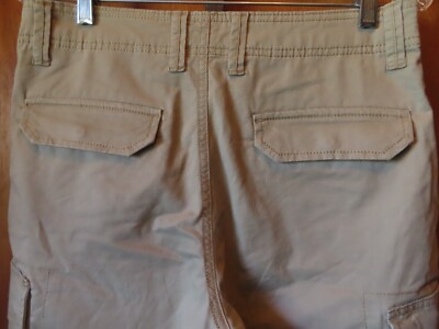 GEORGE Size 30 Men's Cargo Pocket Shorts Khaki | eBay