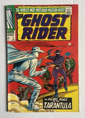 Ghost Rider 2 2nd Appearance of Carter Slade 1967 Marvel Comics | eBay