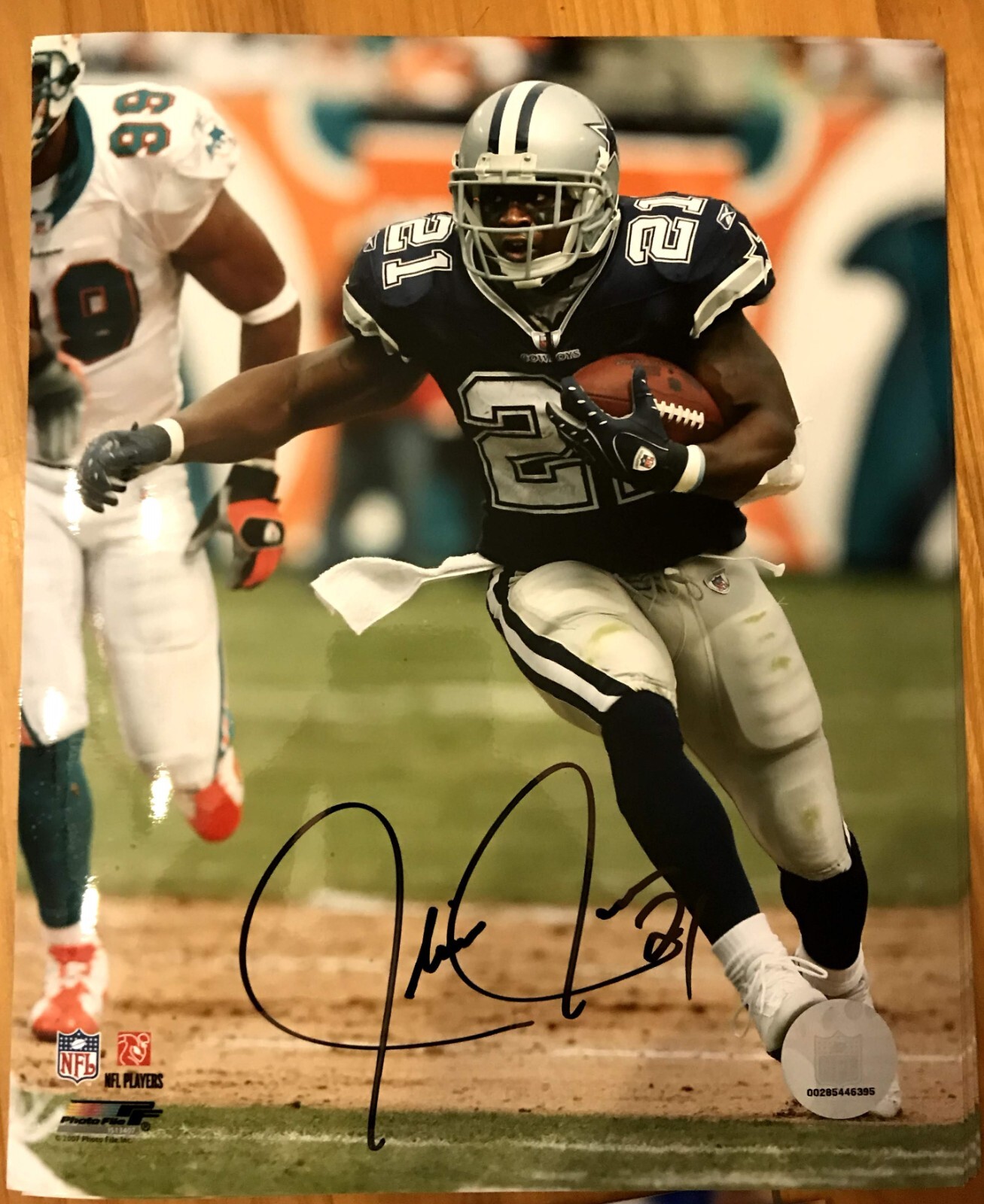 Former Dallas Cowboys Julius Jones Autograph 8x10 Picture | eBay