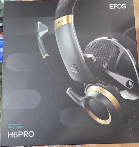 EPOS H6Pro GOLD OPEN ACOUSTIC Gaming Headset OPEN BOX | eBay