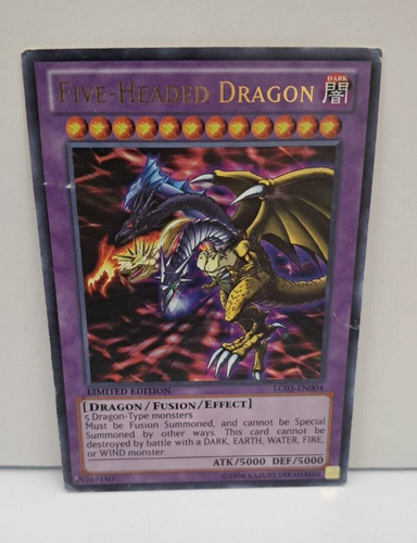 Yu-Gi-Oh! TCG Five-Headed Dragon LC03-EN004 LIMITED EDITION | eBay