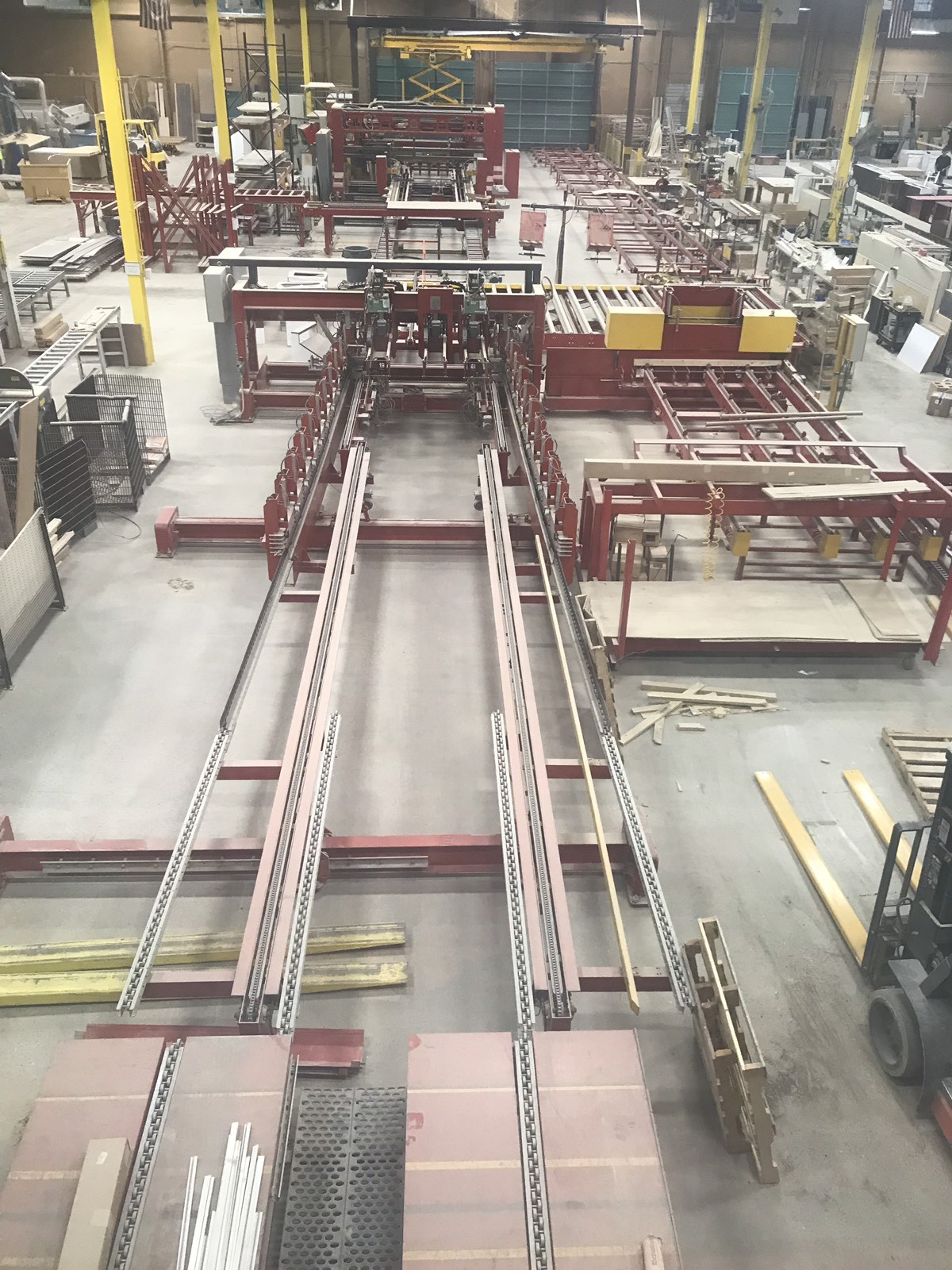 IBS AUTOMATED WALL PANEL LINE Wood Framing Line | eBay